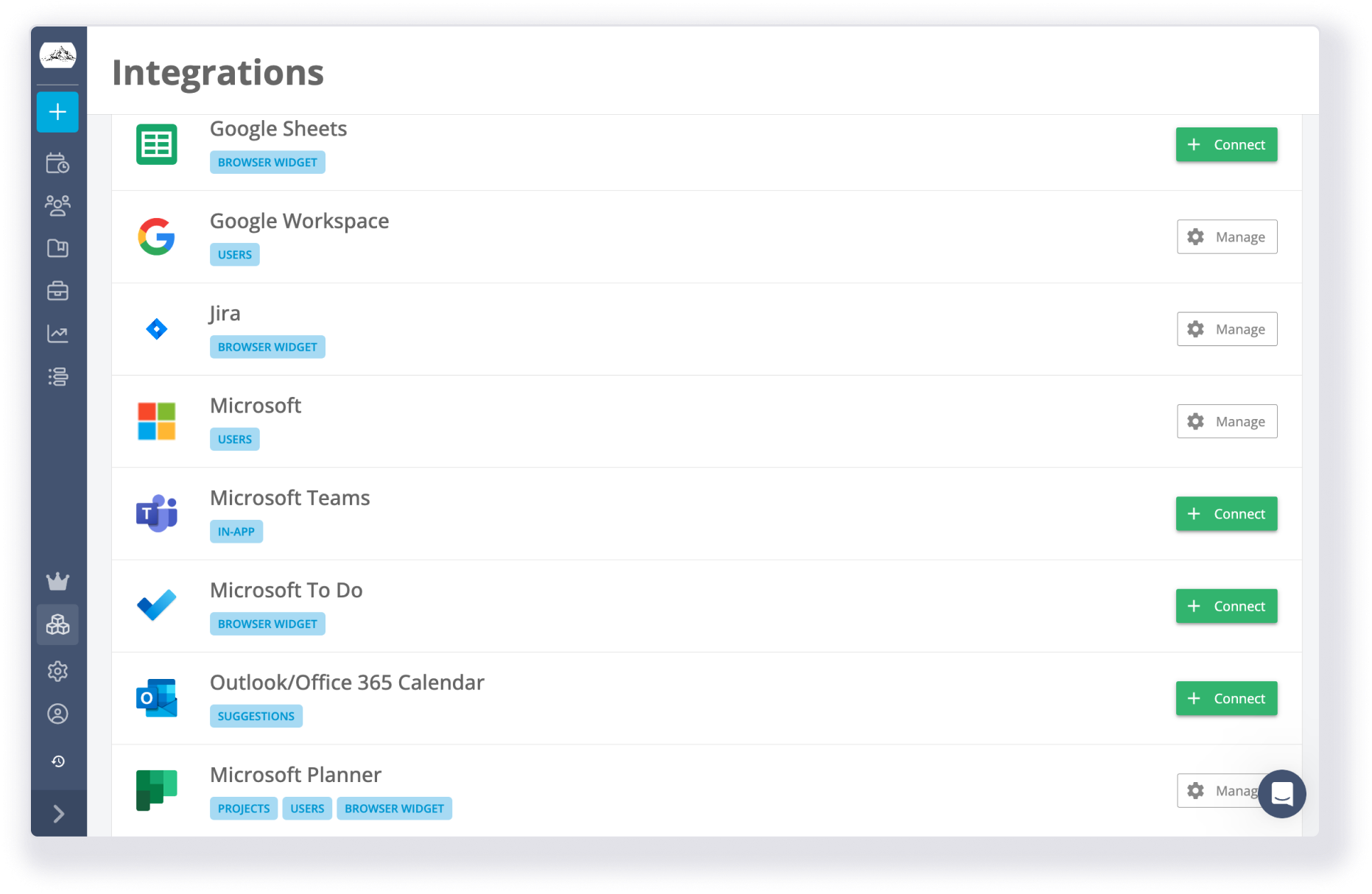 Time tracking software for Project Management