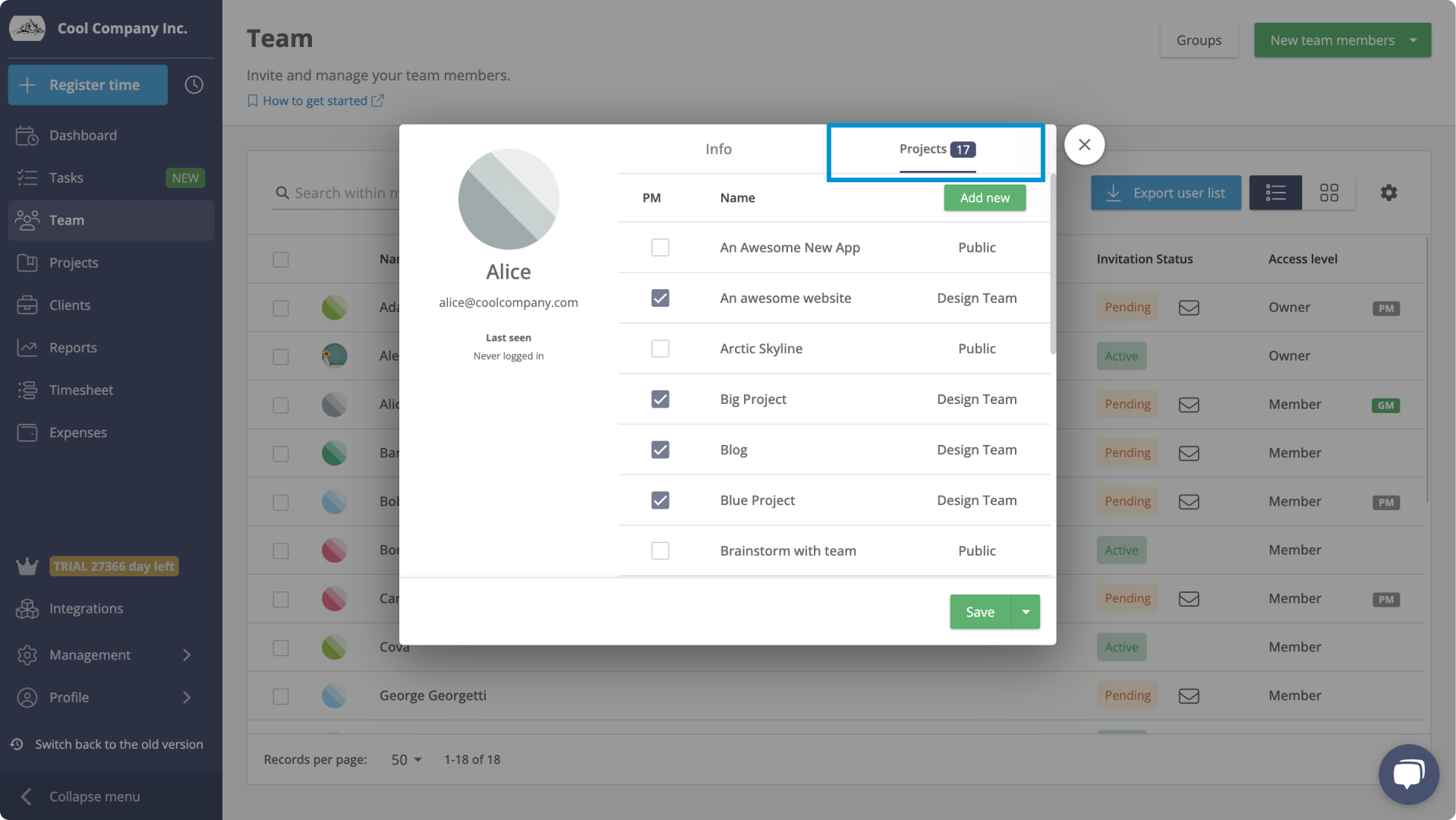 Optimizing Timeneye for Tracking 100+ Projects