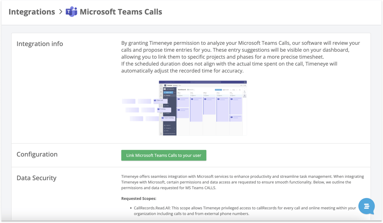 NEW! Easily track time for your Microsoft Teams Calls