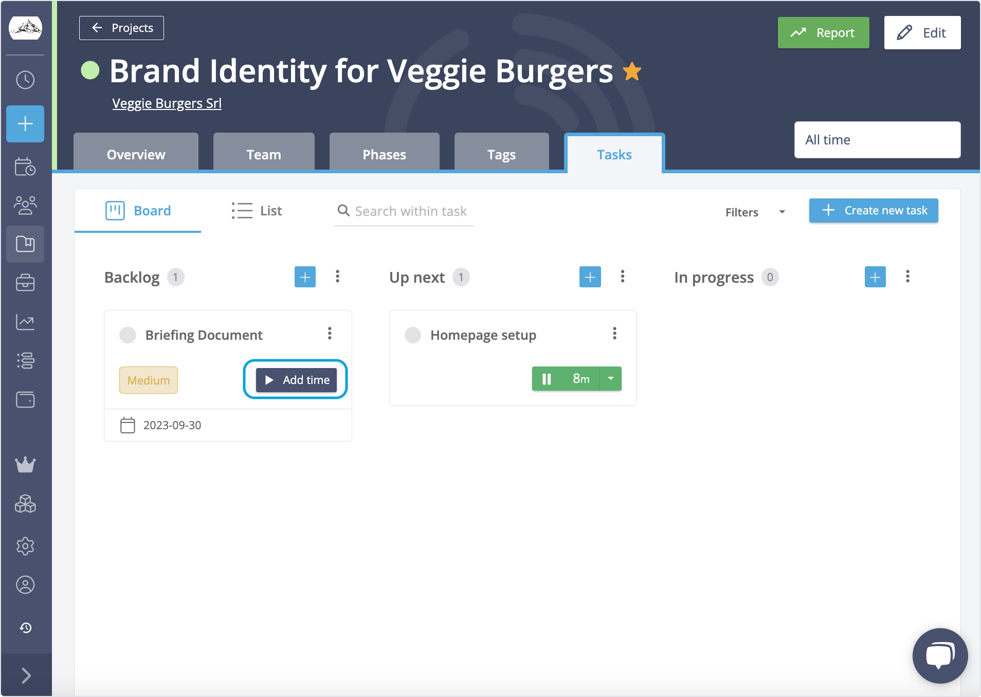 NEW! Track and Manage your Daily Tasks in Timeneye