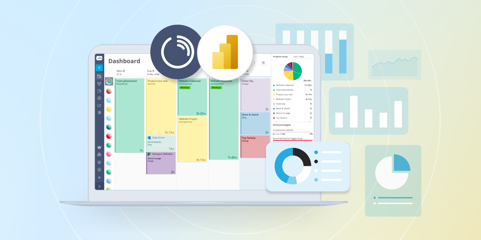 New! Timeneye integration with Microsoft Power BI