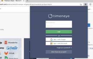 New! Timeneye Widget for Microsoft Edge